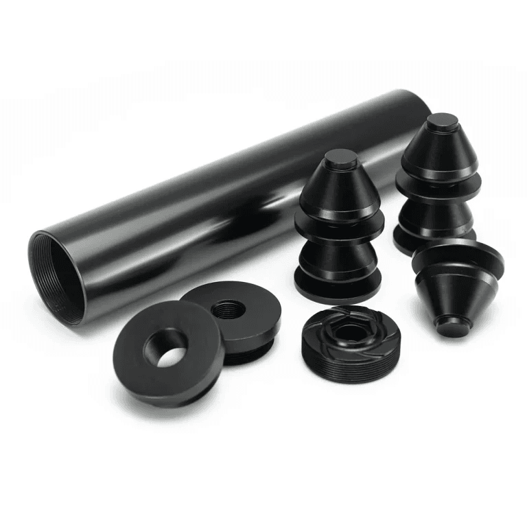 Car 8″L 1.58″ OD Stainless Steel Fuel Filter Solvent Trap Kit with ...