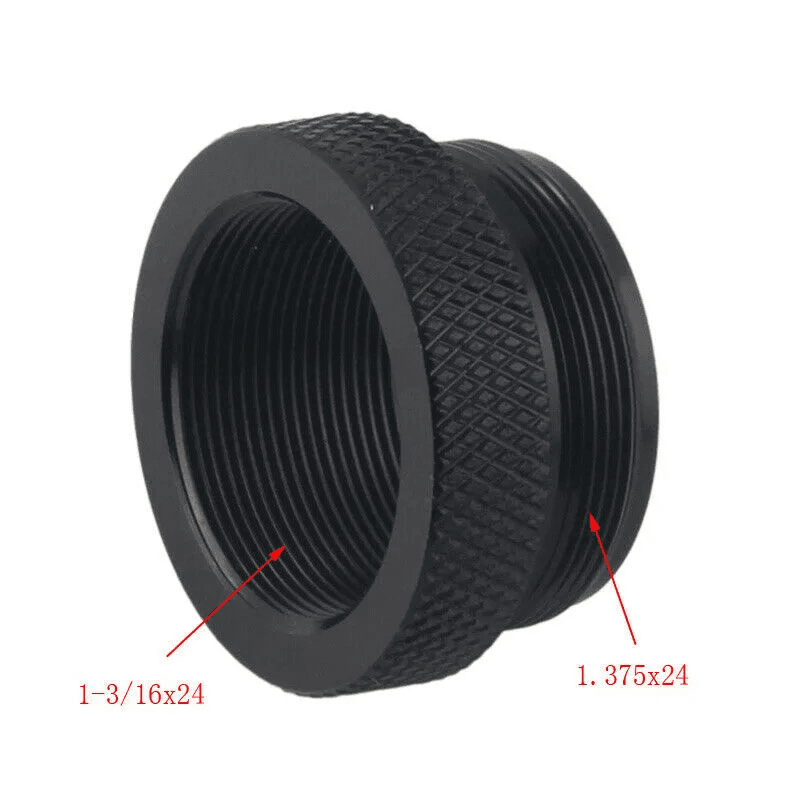 Fuel Filter Aluminum 1.375×24 to 1-316×24 Adapter Ring QD Converter ...
